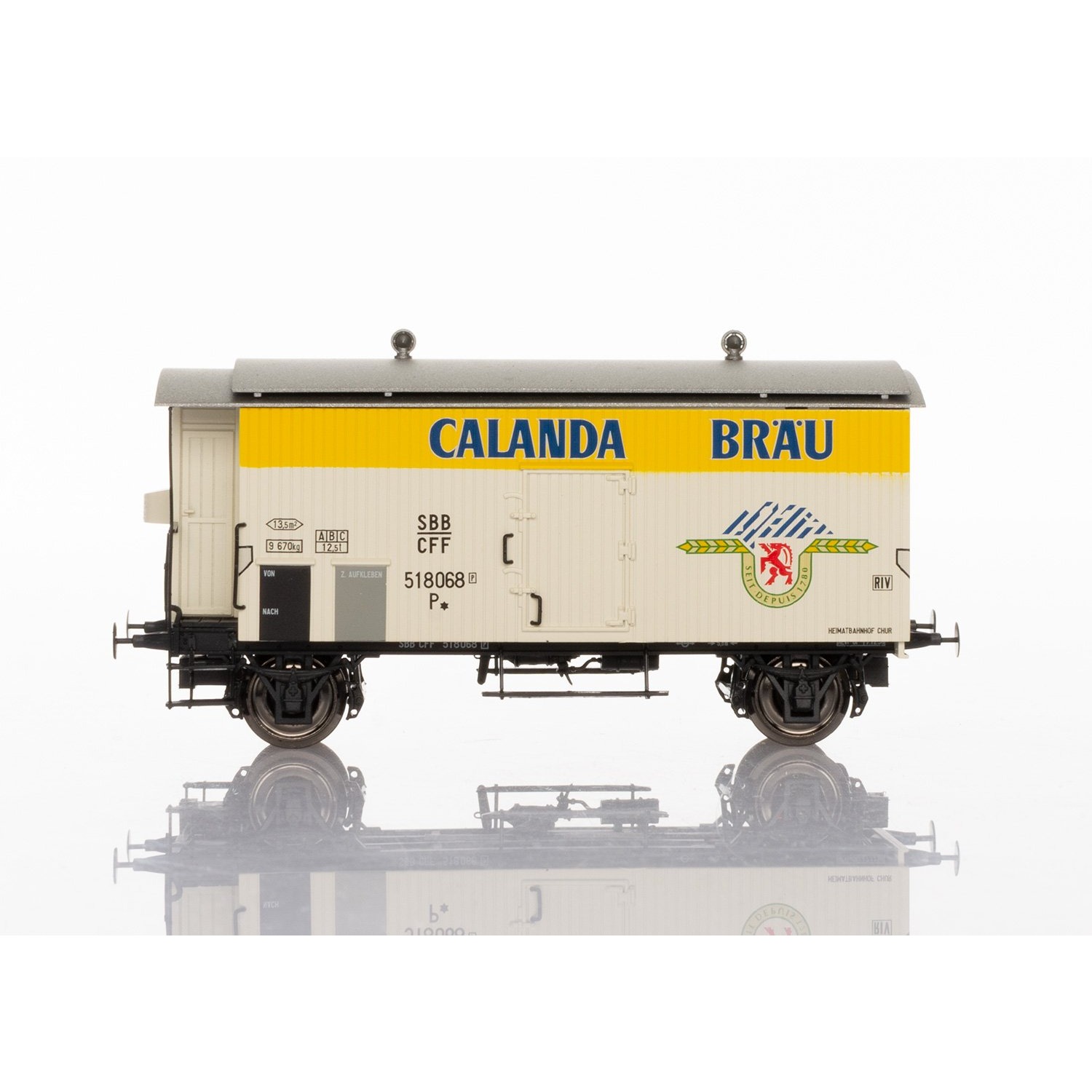 SBB - Gedeckter Güterwagen K2 "Calanda" | Brawa | Brawa - 47868 ...