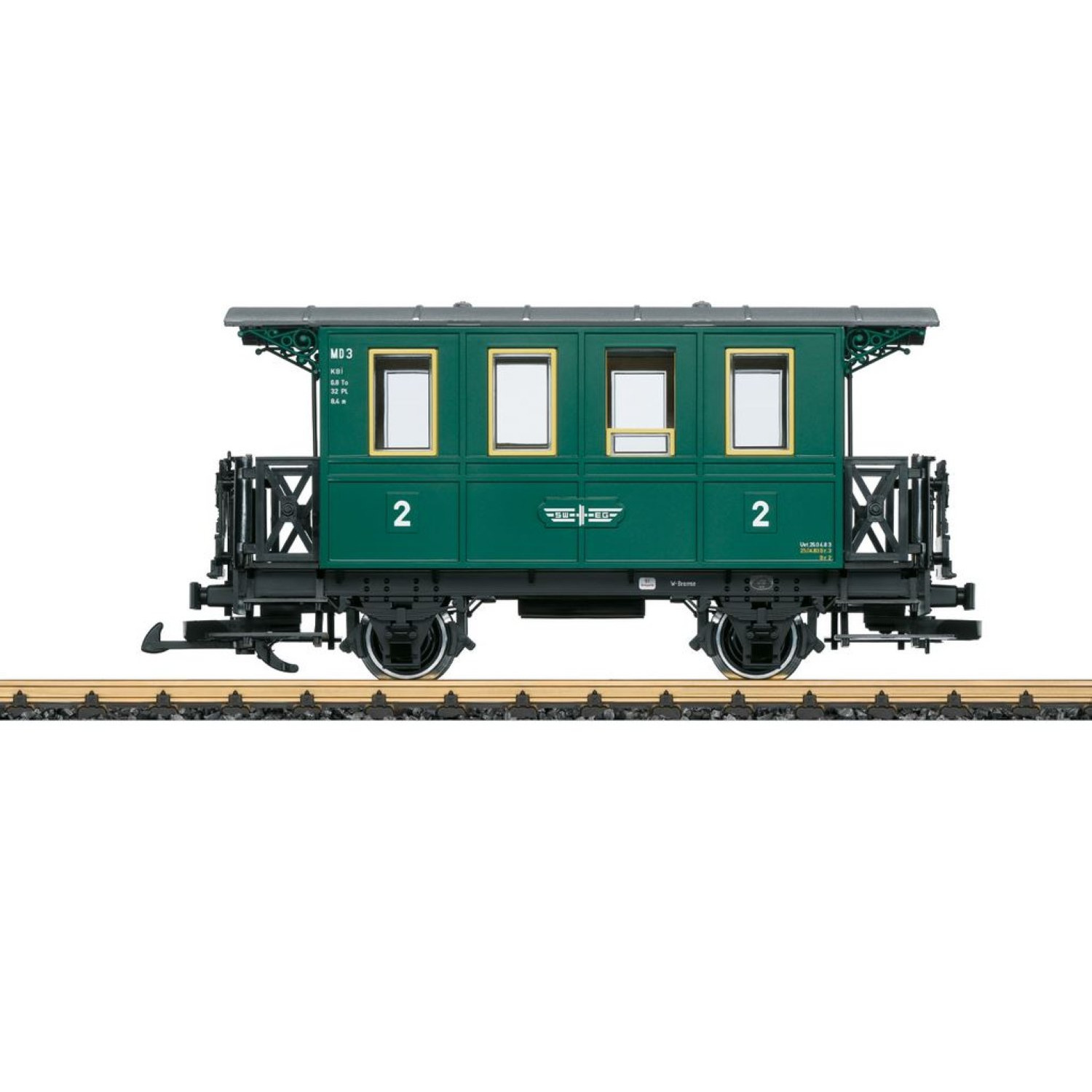 Personenwagen MD 3 Jagsttalbahn | LGB | LGB - 30142 | Zugkraft Stucki