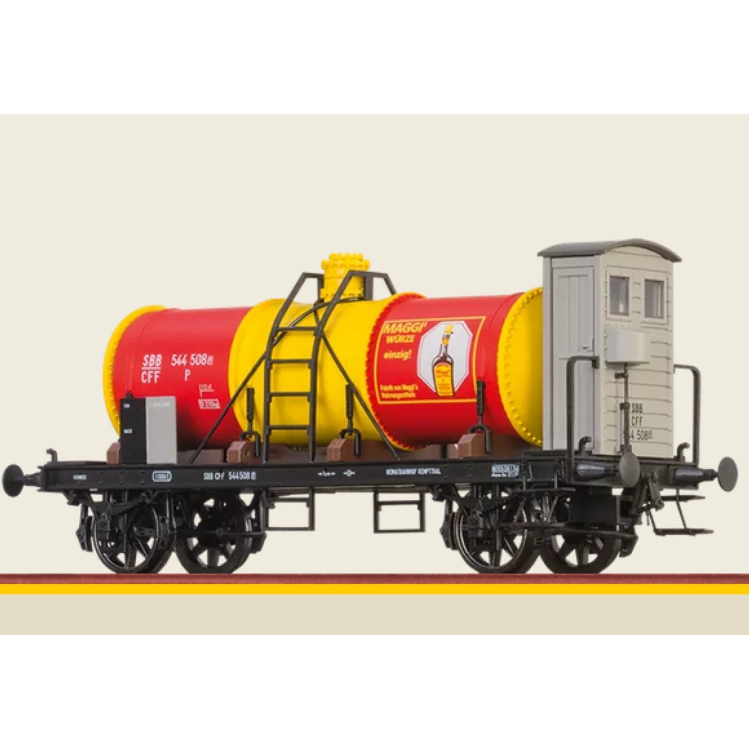SBB Kesselwagen K2 „Maggi” Betriebsnummer: 544 511 | Brawa | Brawa ...