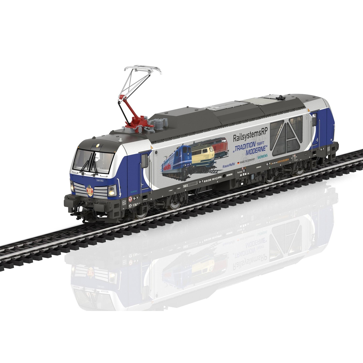 Zweikraftlokomotive BR 248 (Vectron Dual Mode) der Railsytems RP GmbH | Märklin | Märklin ...